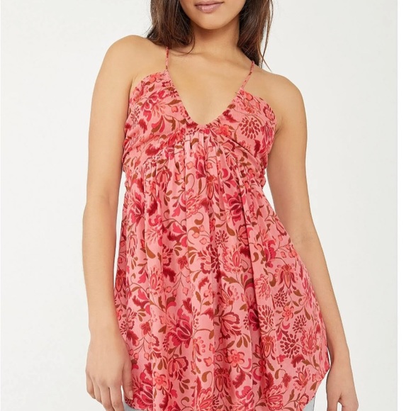 Free People | Tops | Pixie Cross Back Tunic Top Bnwt | Poshmark